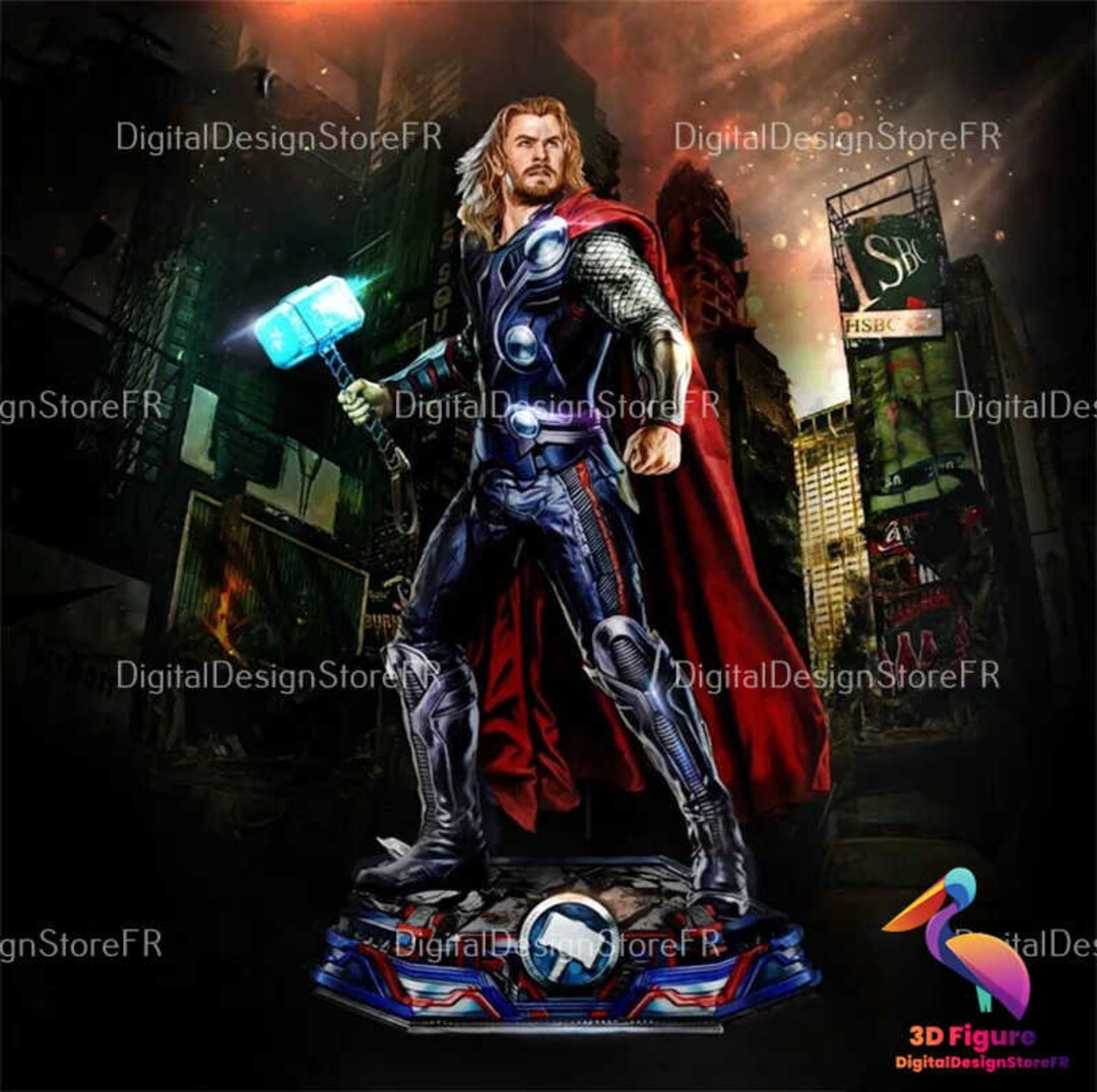 Bust Thor 3D Model STL Digital Download for 3D Printing - Etsy