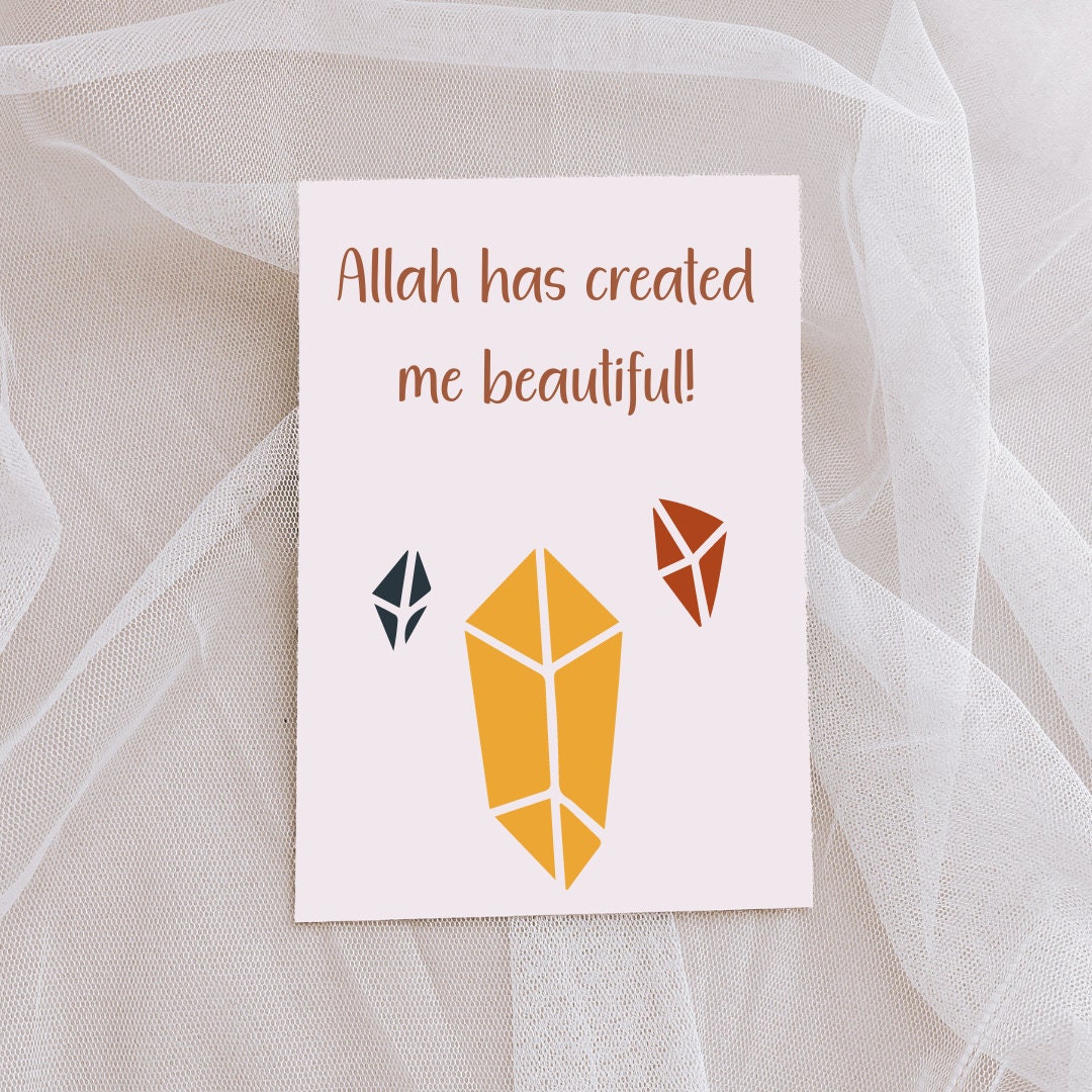 Islamic Affirmations Based on Quran - Etsy