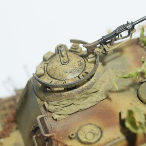 1/35 Pz.kpfw. V Ausf. G Panther Tank - Handmade Built Model - Etsy