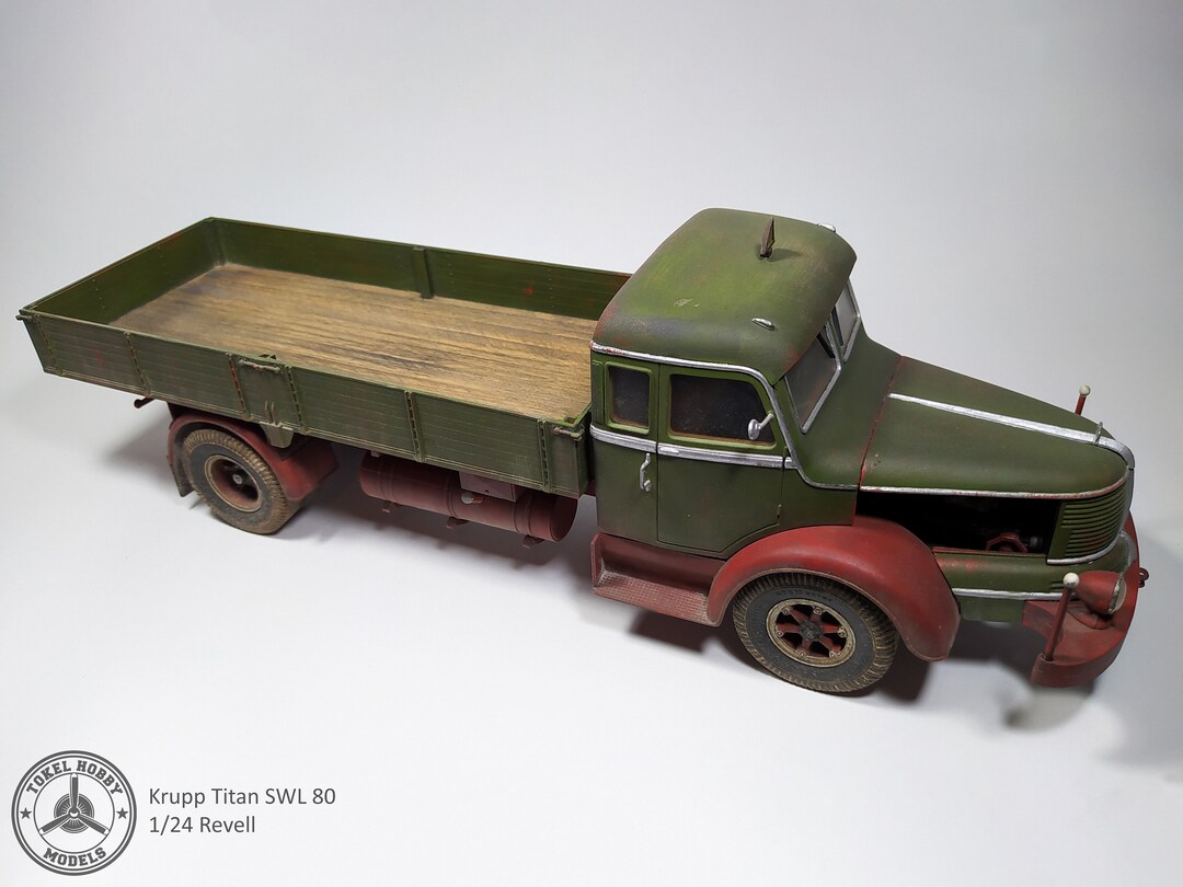 1/24 Krupp Titan SWL 80 - Handmade Built Model - Etsy
