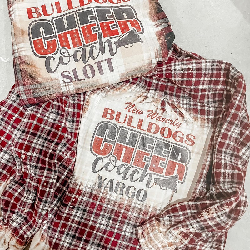 Bleached Flannel - Etsy