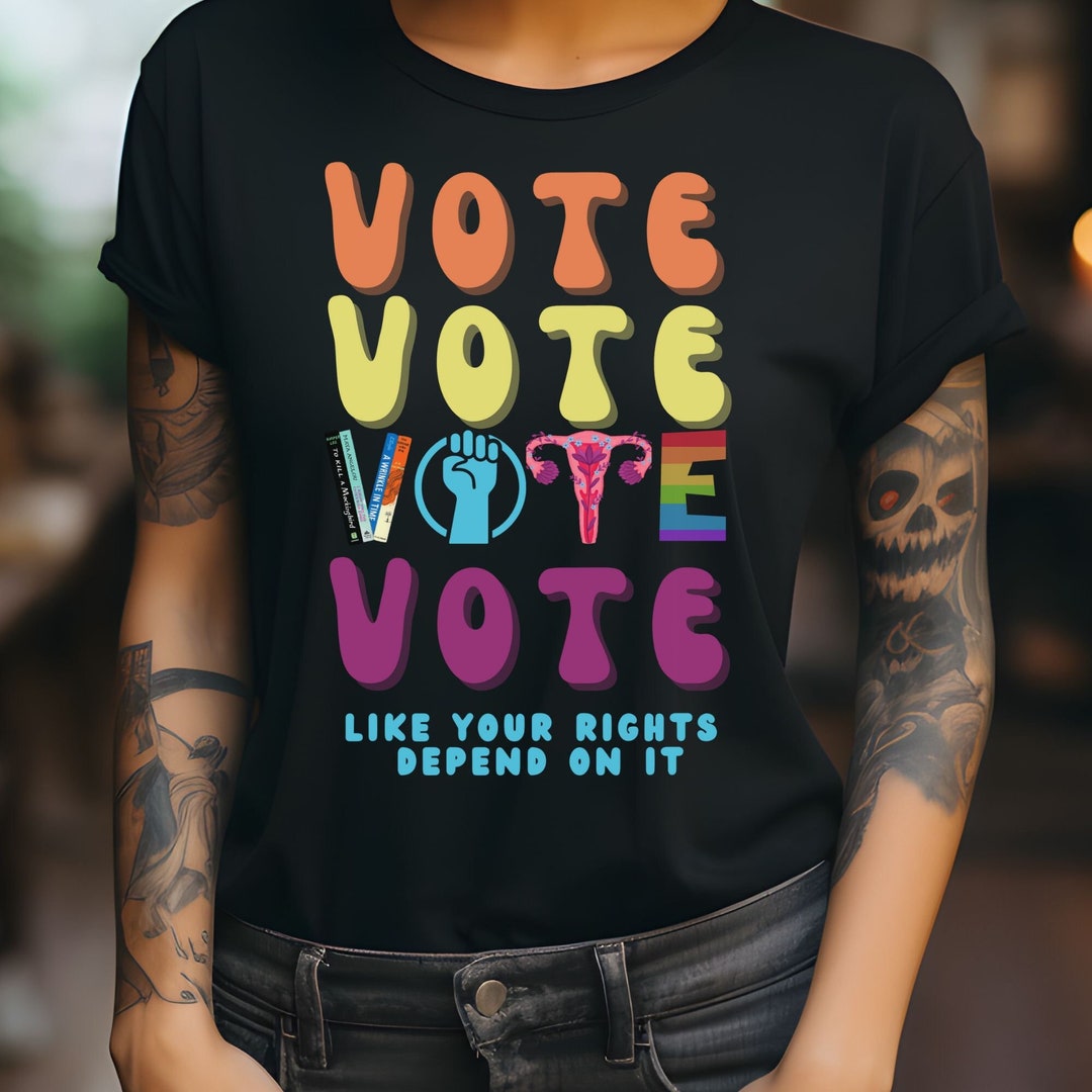 Vote Shirt Pro Choice Shirt Reproductive Rights Tee Blm Etsy
