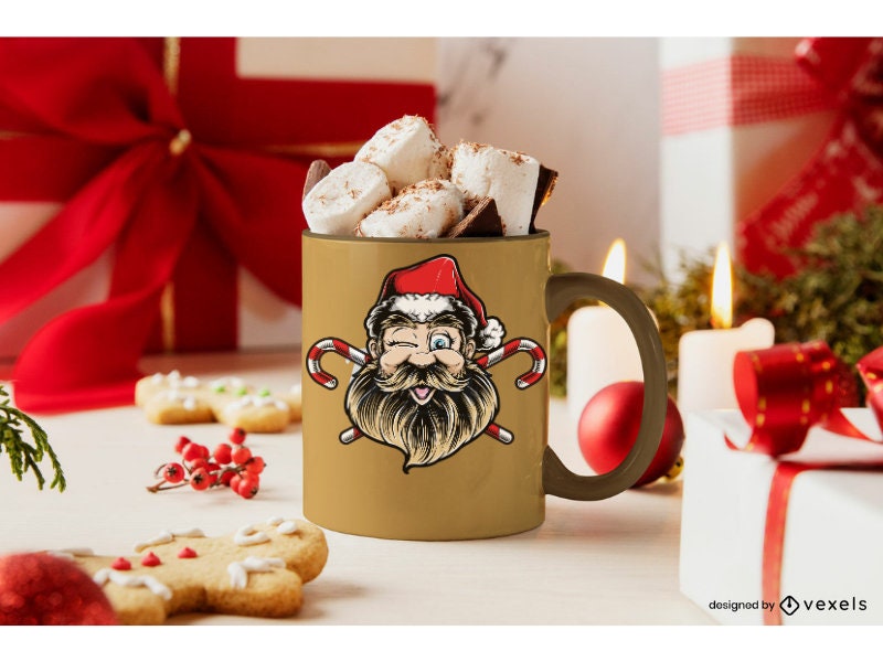 Viking Santa SVG Vintage Santa Svg Christmas Svg Old School - Etsy