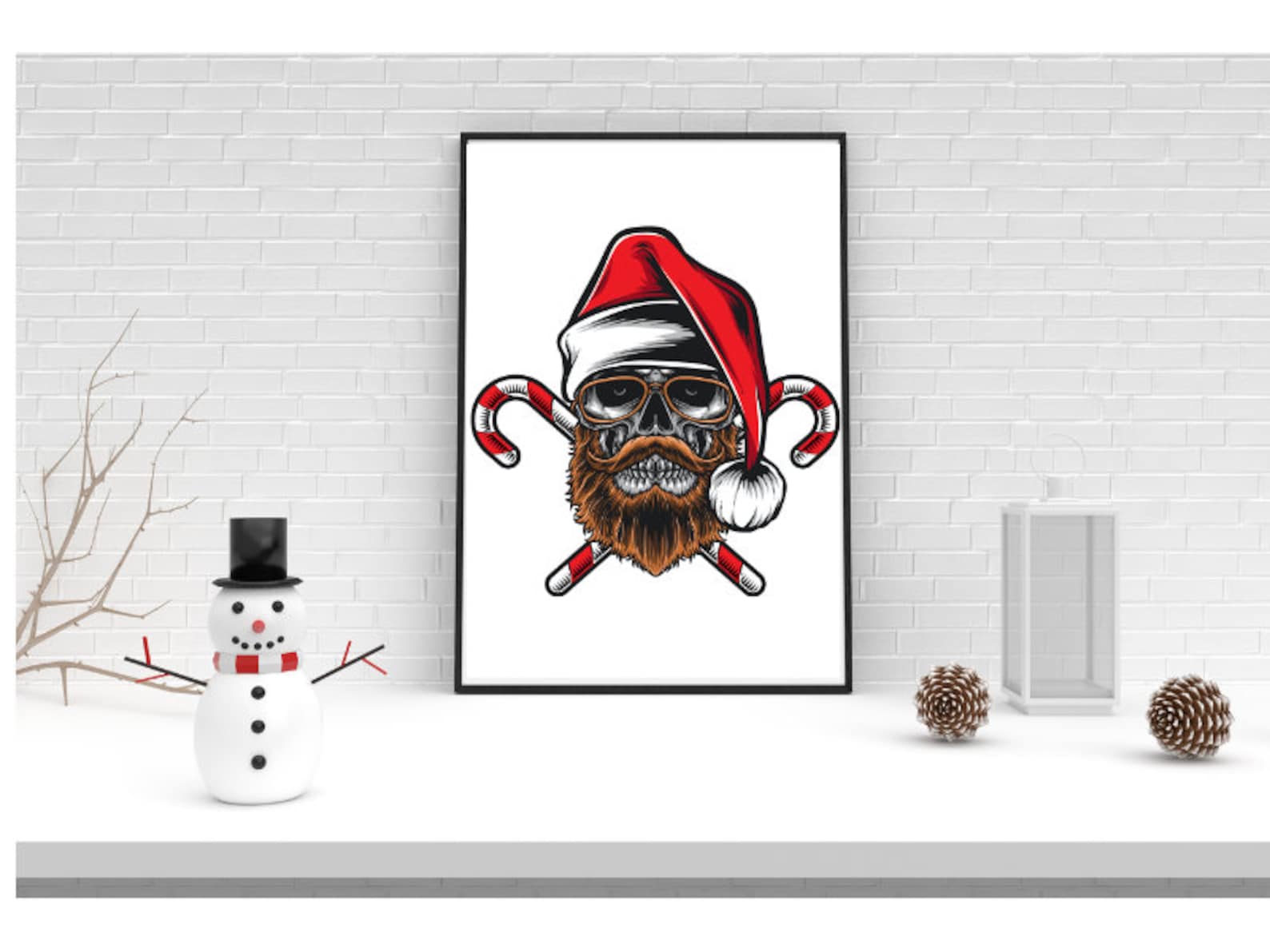 Santa Skull SVG Christmas Svg Santa Svg Viking Santa Svg - Etsy