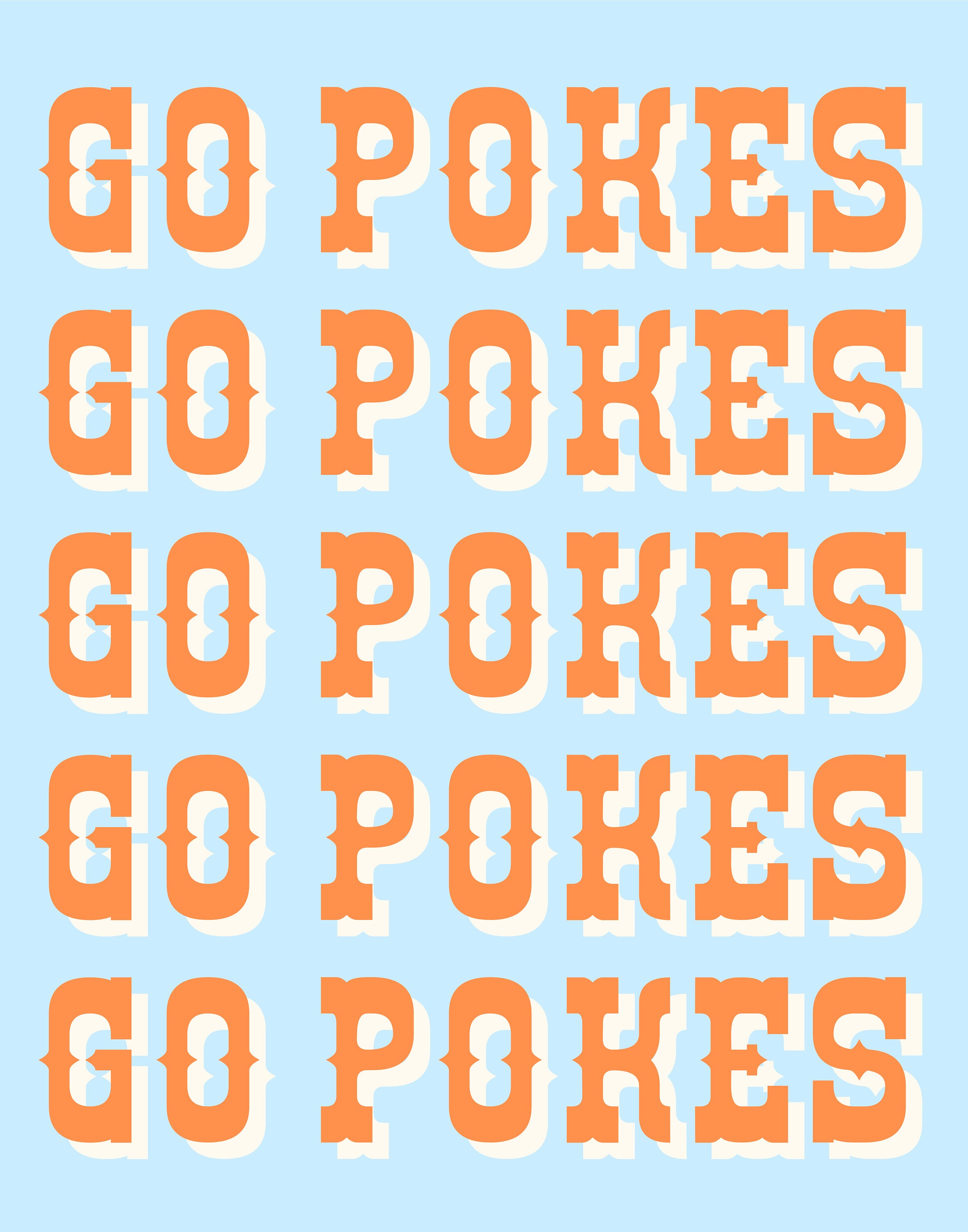 Oklahoma State University Digital Prints - Etsy
