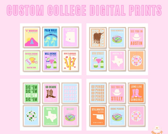 Personalized Wall Collage Kit Preset Cool Beach Aesthetic Trendy