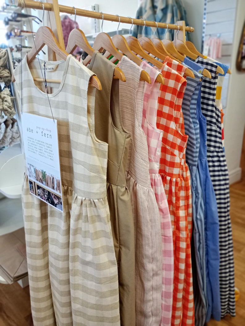 Rowan Dress - Handmade Dress With Pockets - Sustainably Made ...