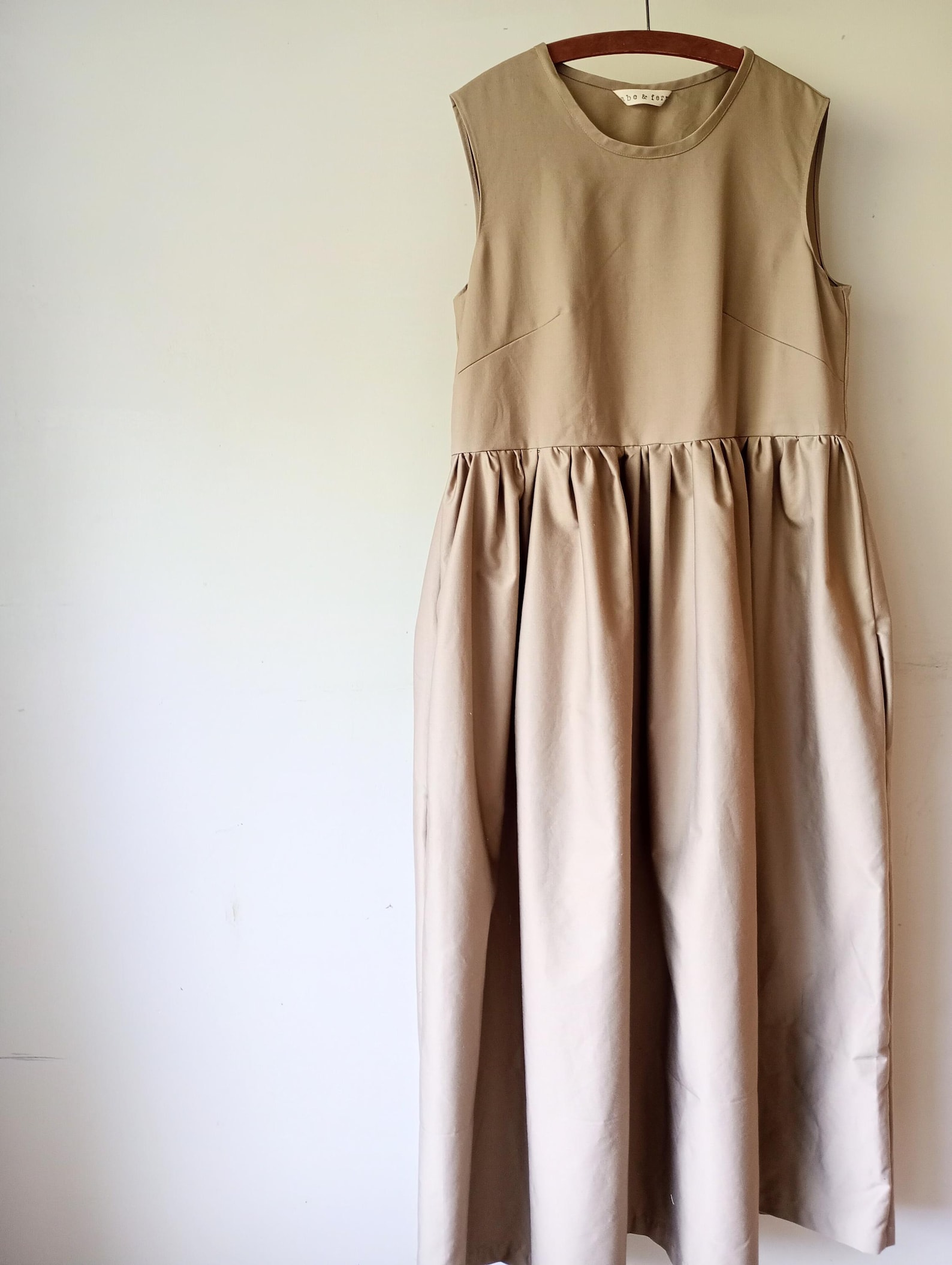 Rowan Dress - Handmade Dress With Pockets - Sustainably Made ...