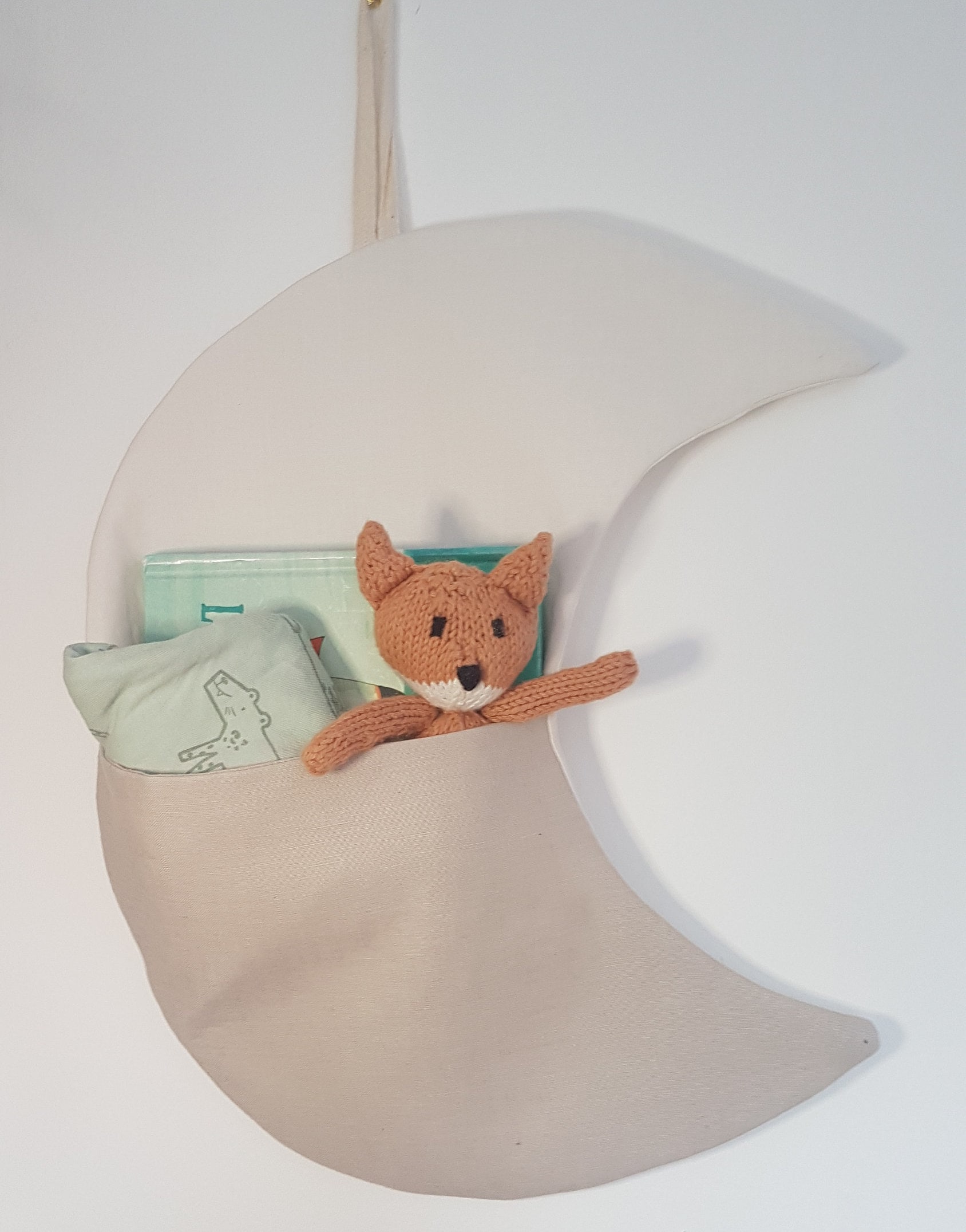 Moon Hanging Decoration Moon Pocket Wall Decoration - Etsy