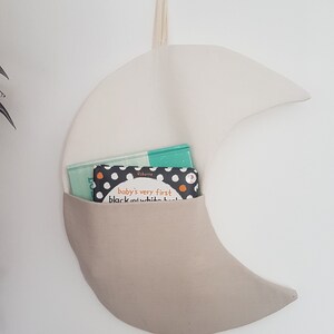 Moon Hanging Decoration Moon Pocket Wall Decoration - Etsy