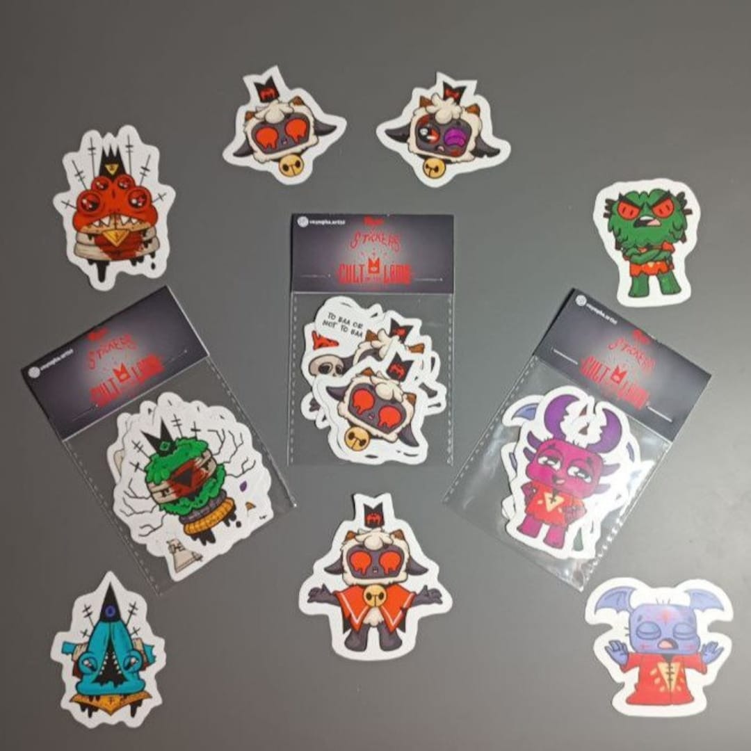 Cult of the Lamb - STICKER SETS - Etsy