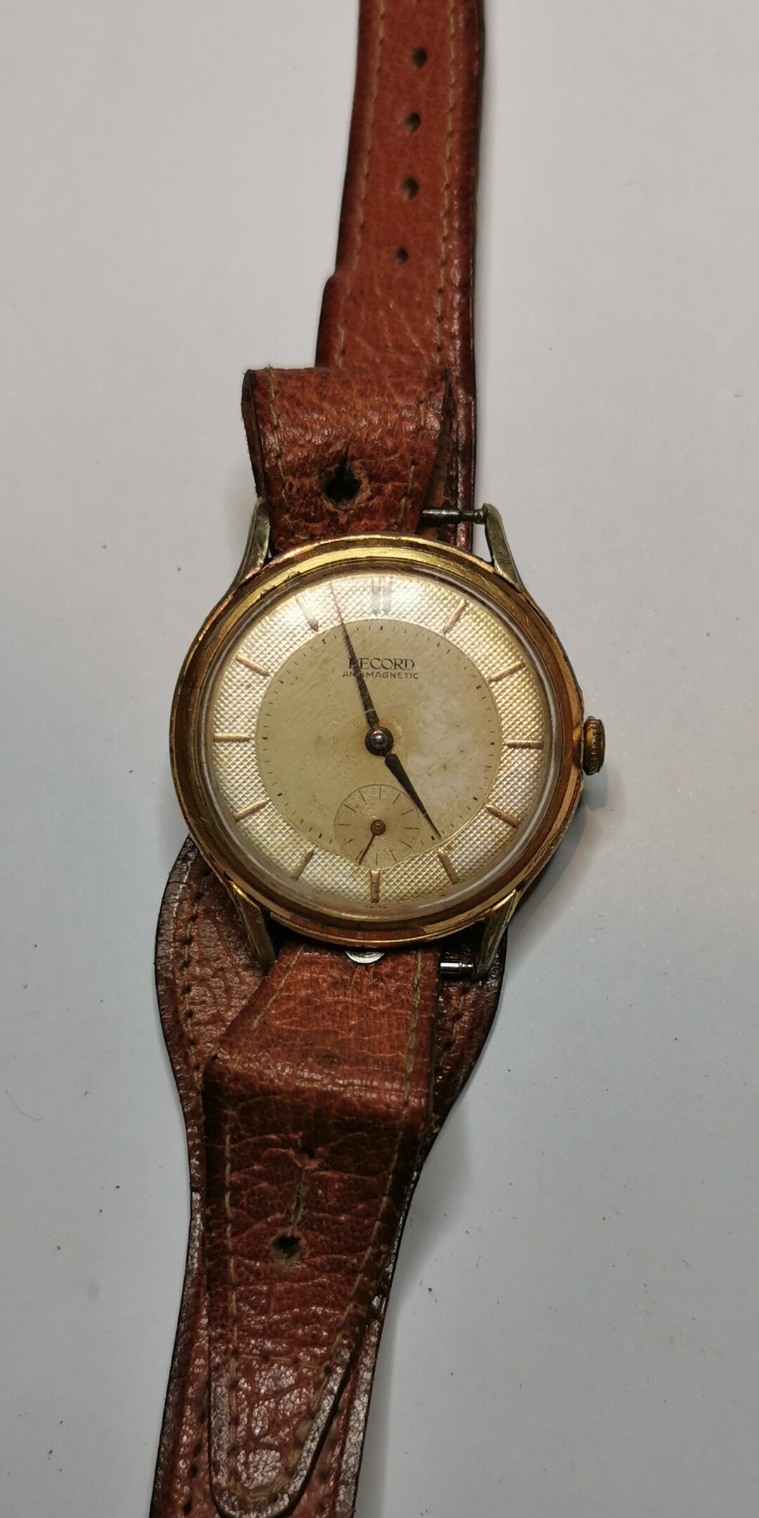Vintage Record Watch Co. Geneve - Caliber 022-18 - 15 Jewels Swiss Made ...