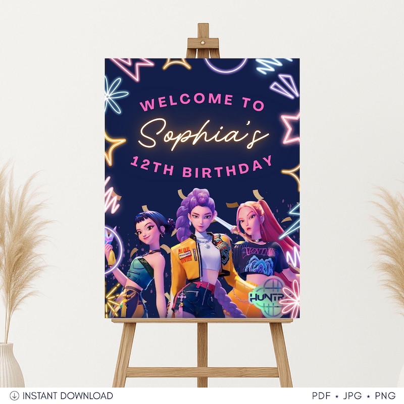 Kpop Demon Hunter Posters - Etsy