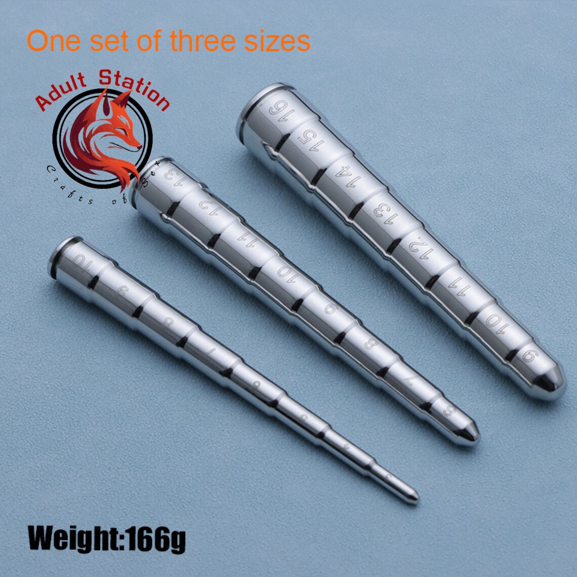 Urethral Stretcher, Urethral Dilation Toys With Dimension, Tapered ...