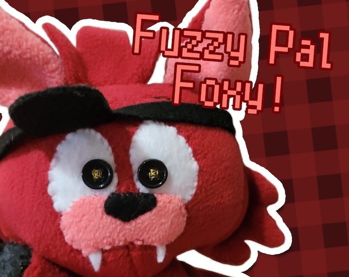 Fuzzy Pal Foxy! (~8 Inches) (sewn Plush) - Etsy