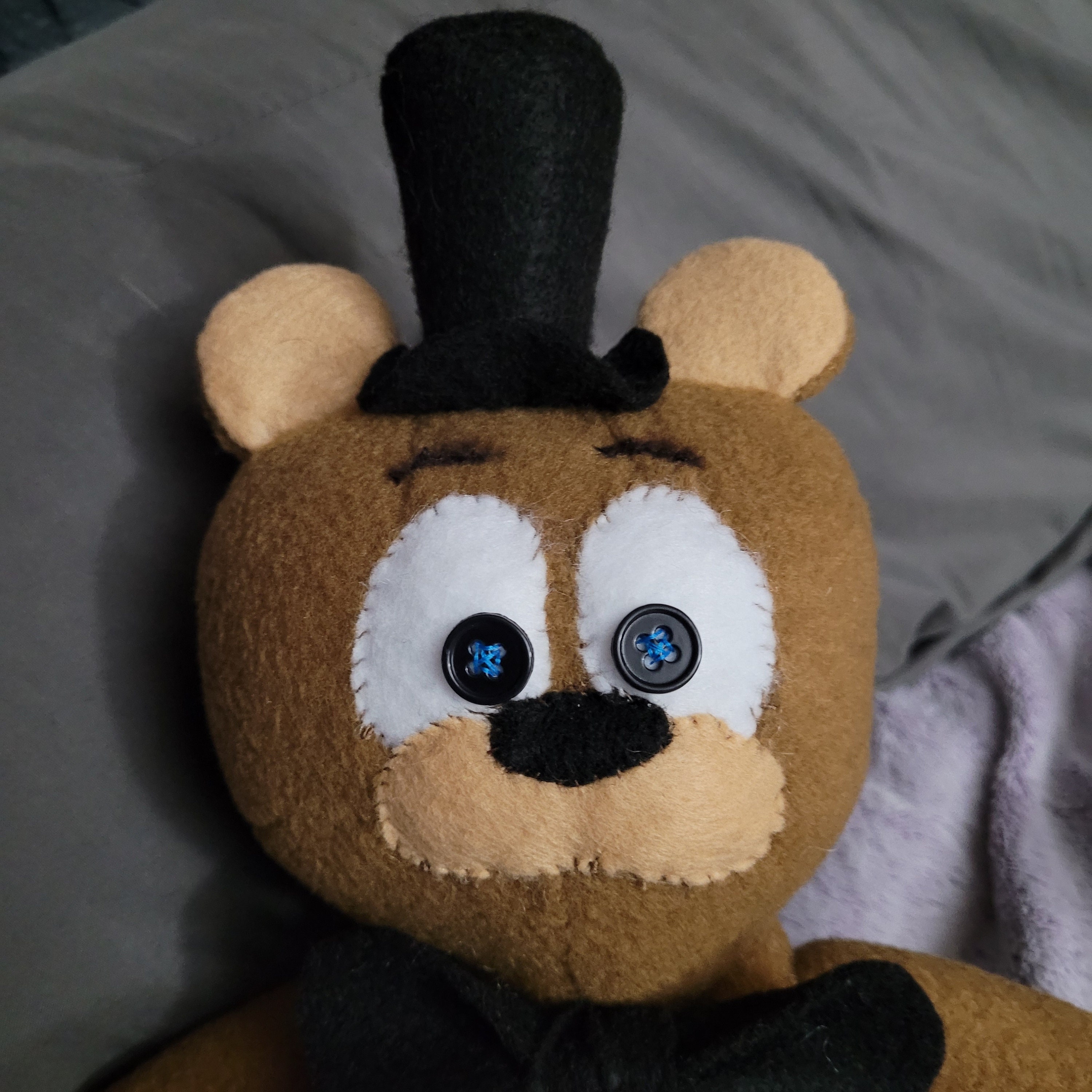 Fuzzy Pal Freddy 8 Inches sewn Plush - Etsy