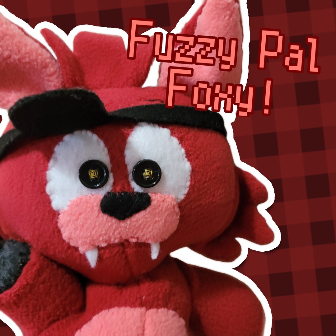 Fuzzy Pal Foxy! (~8 Inches) (sewn Plush) - Etsy