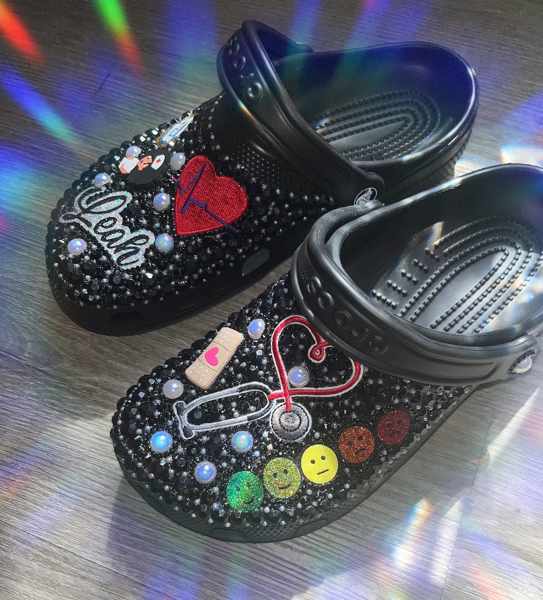 Custom Nurse Crocs - Etsy