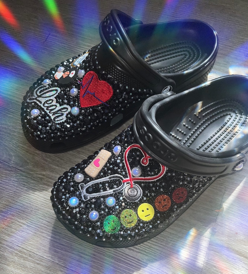 Custom Nurse Crocs - Etsy