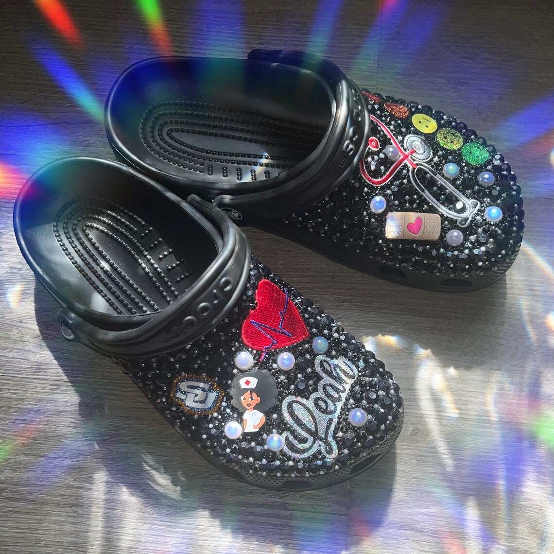 Custom Nurse Crocs - Etsy