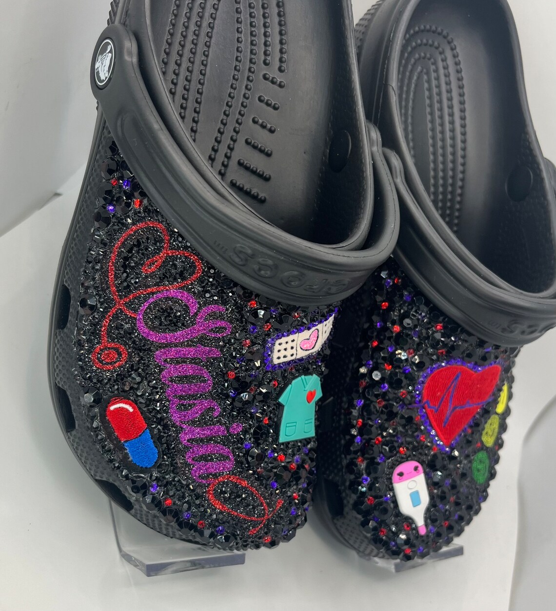 Custom Nurse Crocs - Etsy