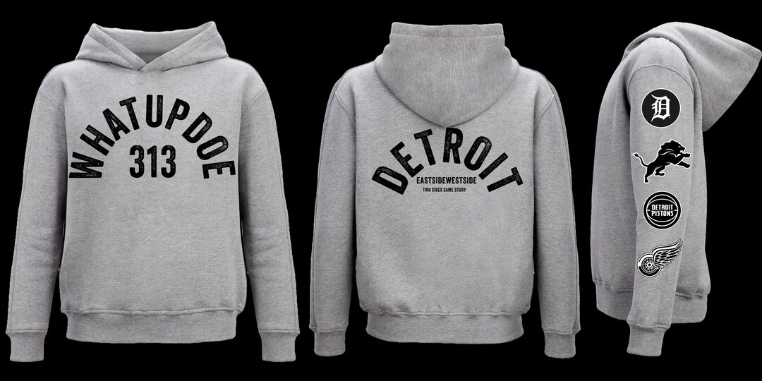 The Original Whatupdoe: Detroit Life Hoodie - Etsy