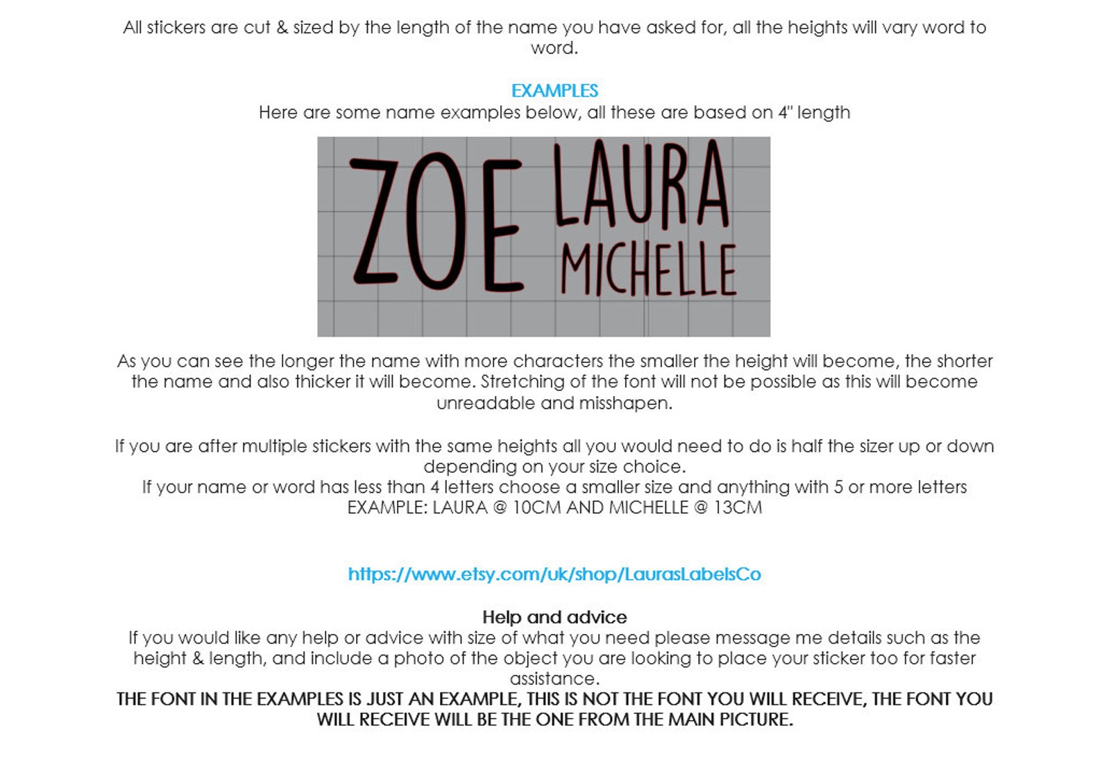 Iron on Vinyl Names HTV Any Word Decal Sticker Fabric T-shirts Make up ...