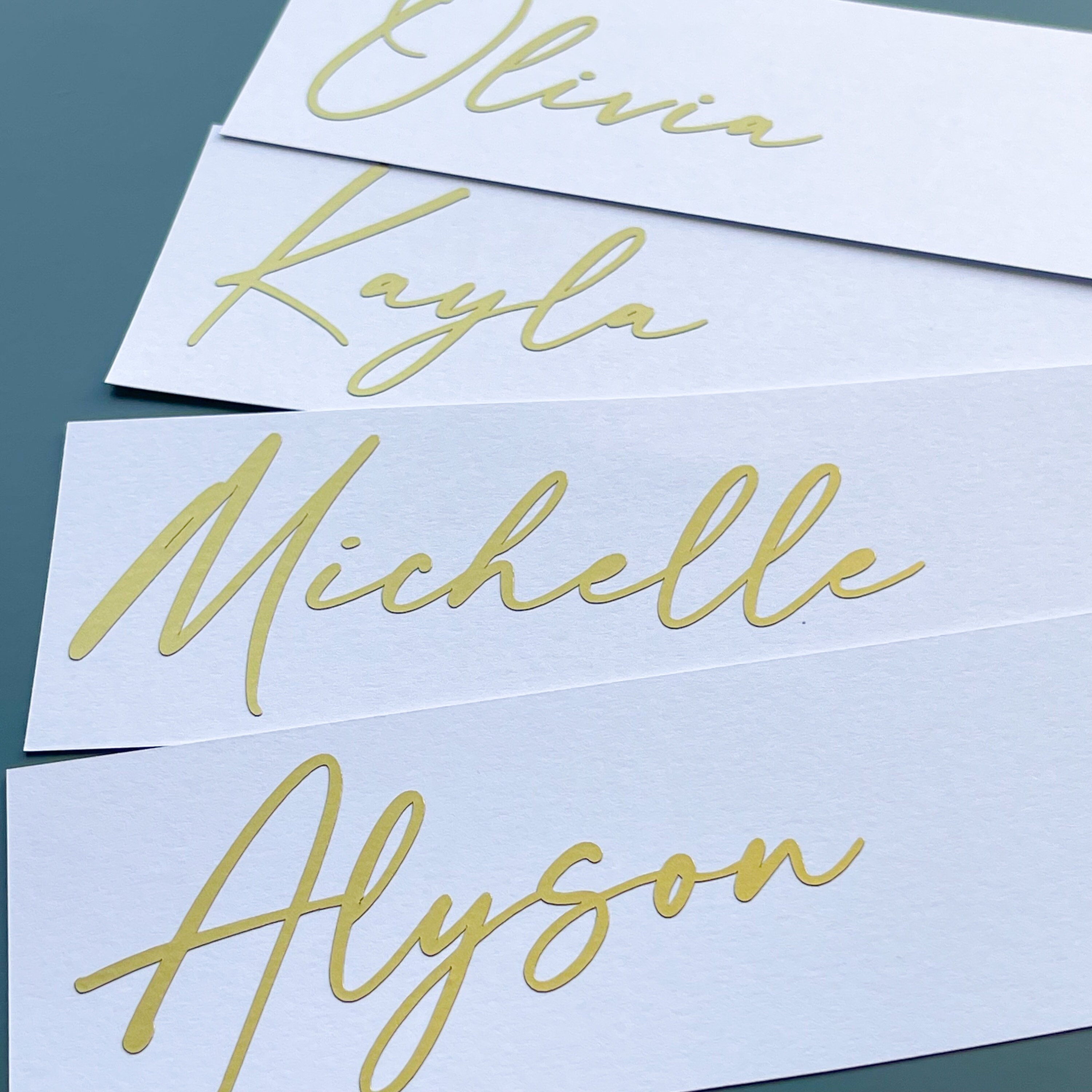 1,3,5,10 Personalised Name Sticker Decal Word Label Vinyl Decal Glass ...