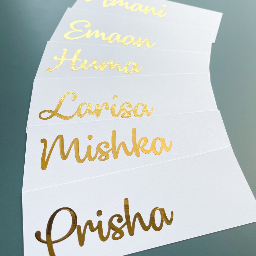 Personalized Vinyl Name Stickers Custom Name Decal Hen Party Name Label ...