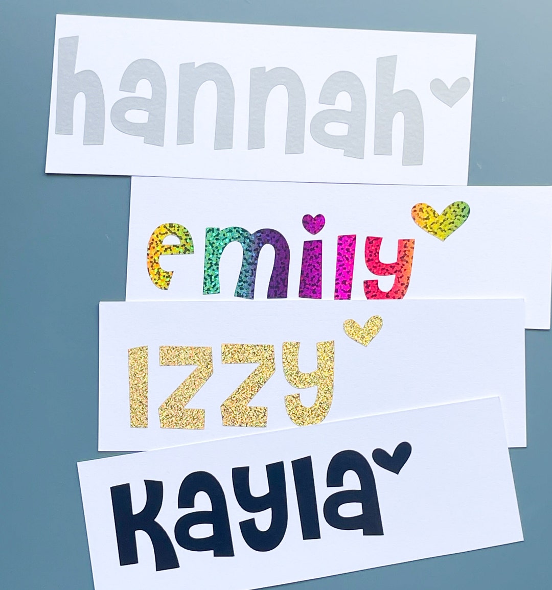 Personalized Vinyl Name Stickers | Custom Name Decal | Hen Party Name ...