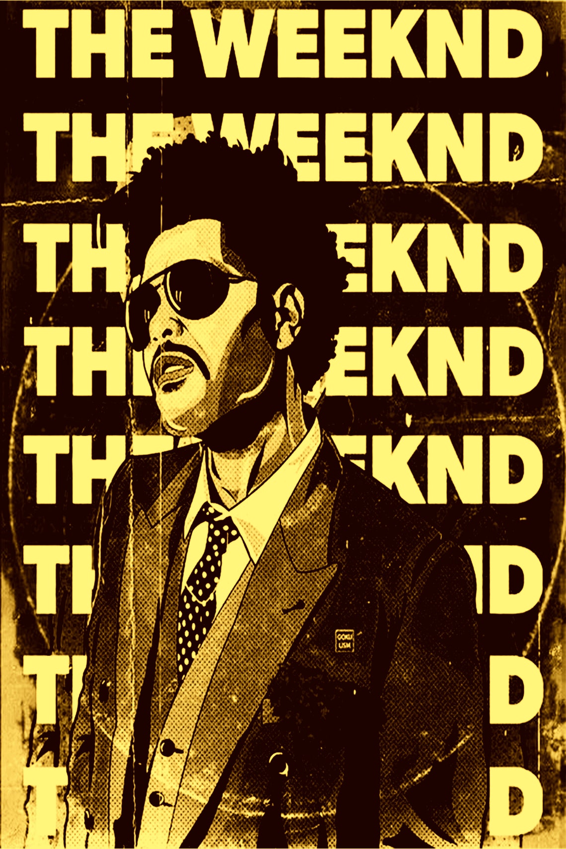 The Weeknd Music Posters Pop Star Posters Music Lovers - Etsy