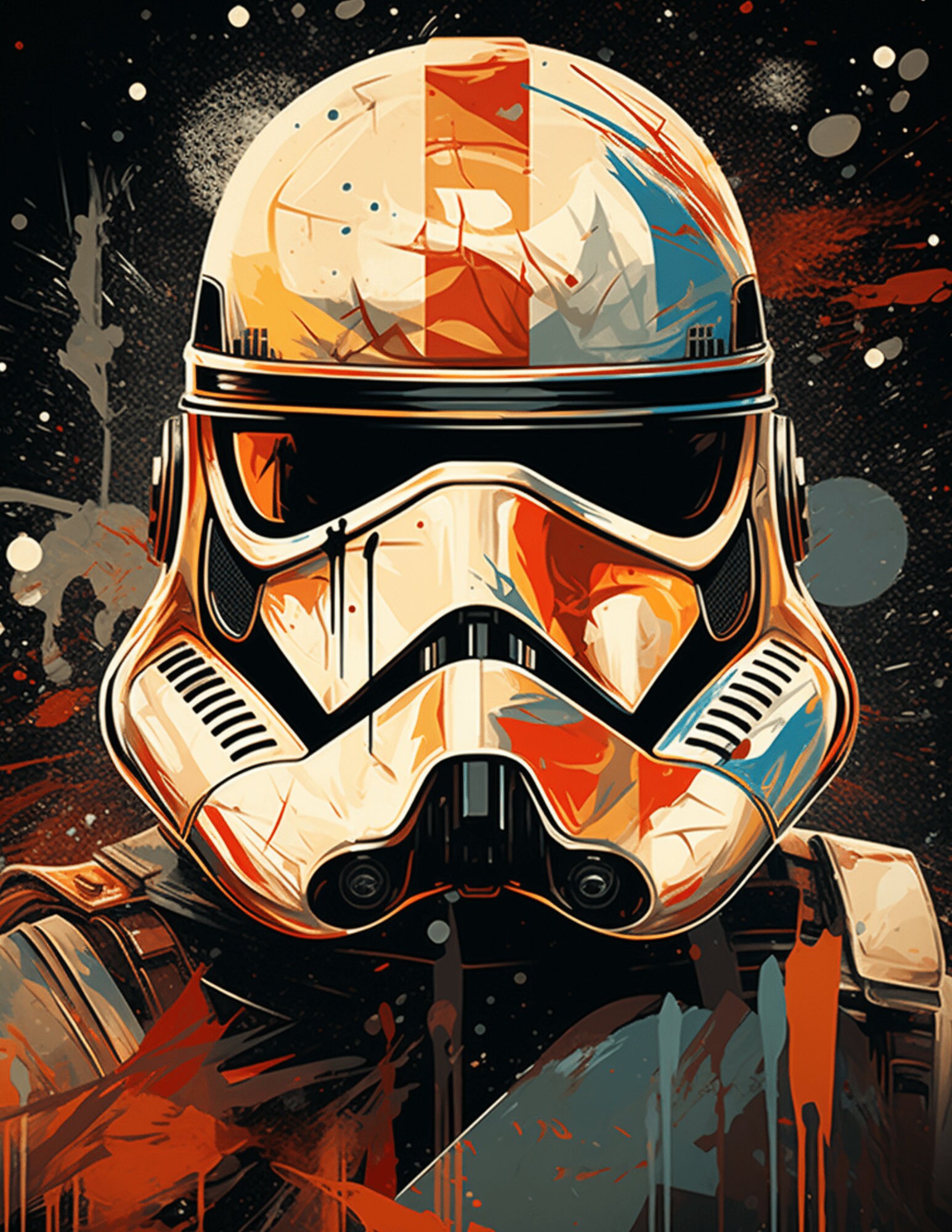 Star Wars Logo Pop Art