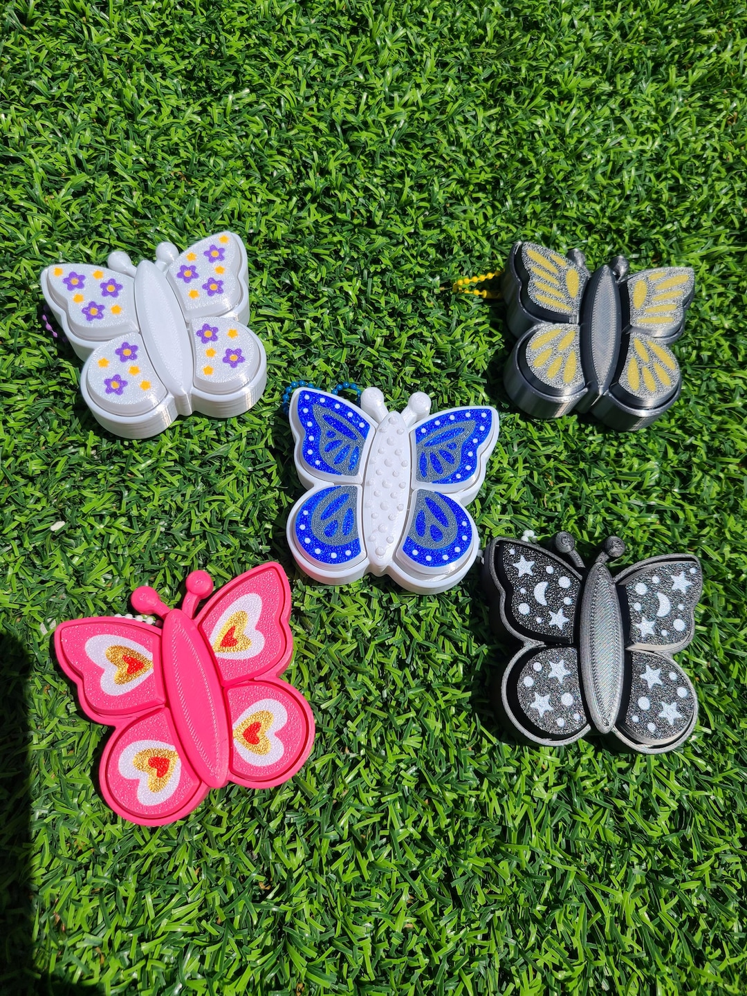 Butterfly Clicker Fidget Toy, Sensory Stress Relief Toy for Adults ...