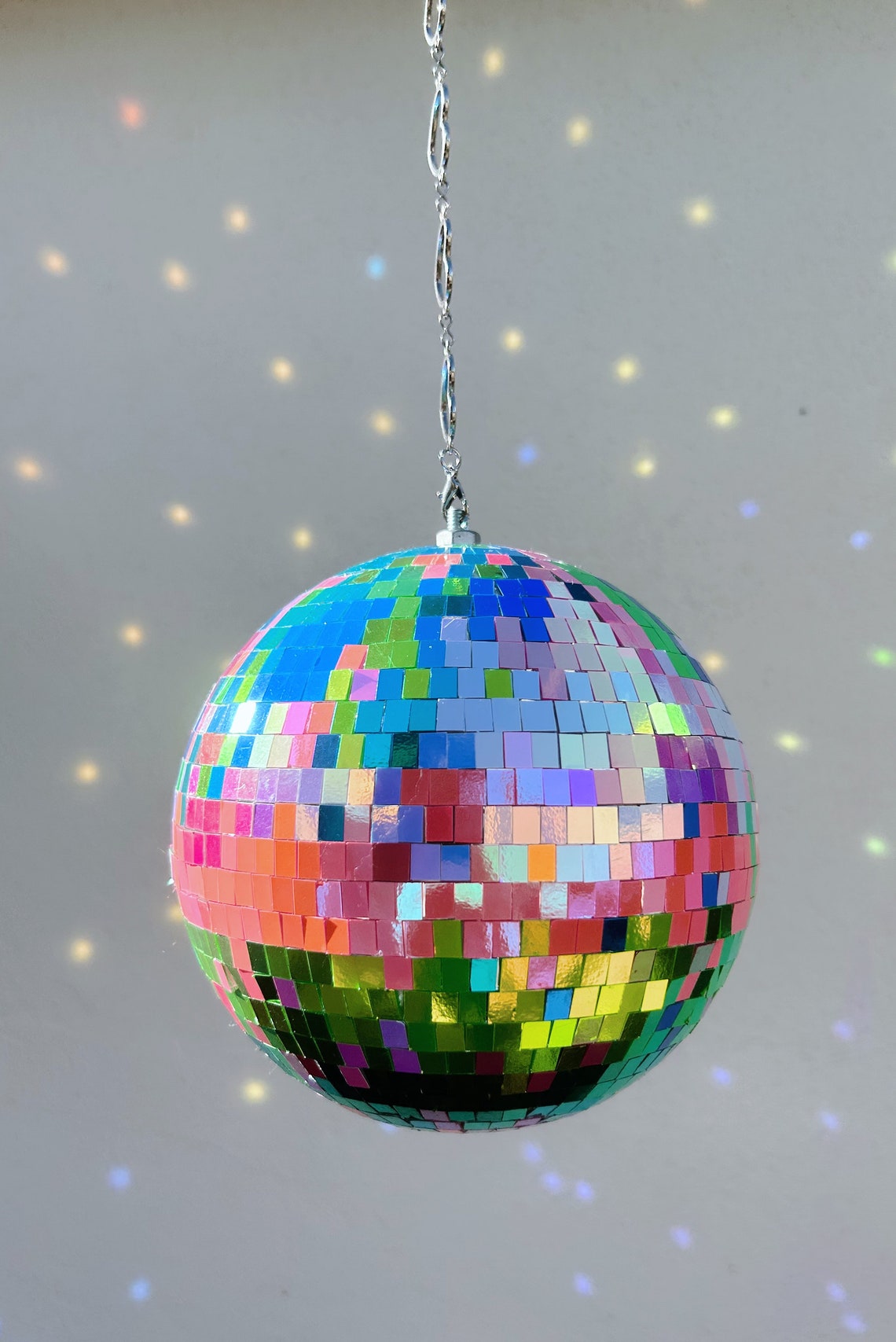 Custom Rainbow Mosaic Disco Ball - Etsy