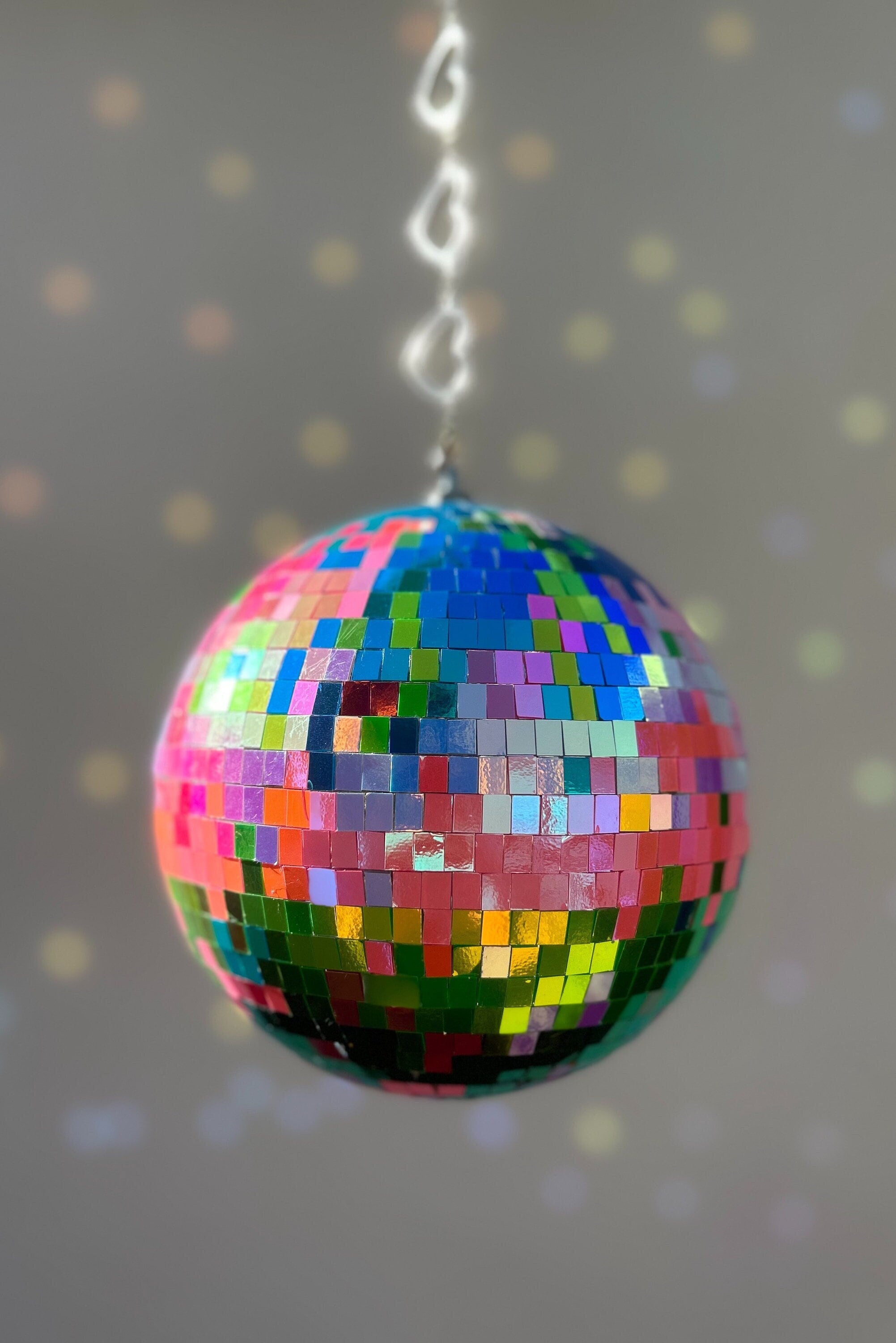 Custom Rainbow Mosaic Disco Ball - Etsy