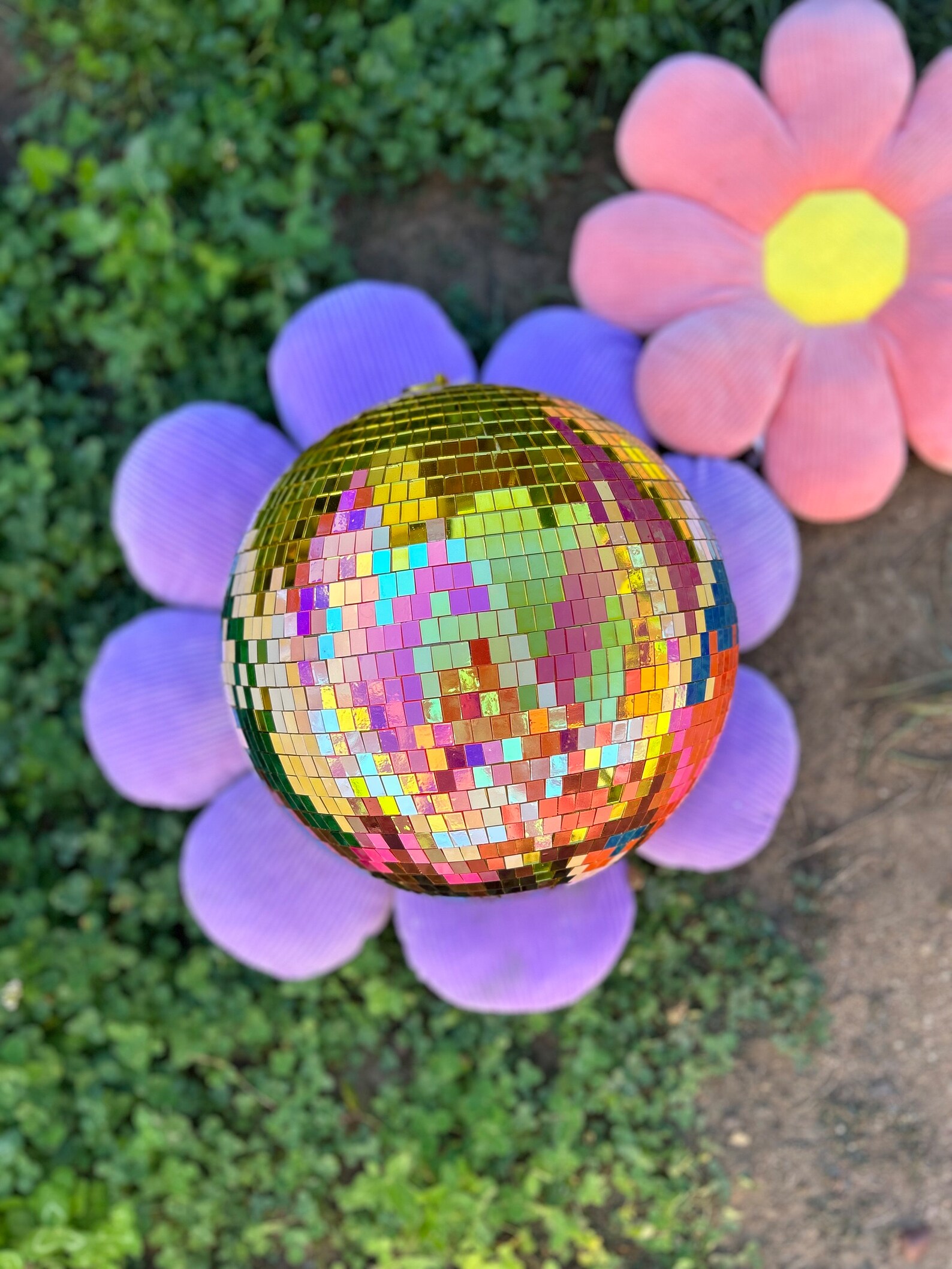 Order Your Custom Rainbow Mosaic Disco Ball Here! - Etsy
