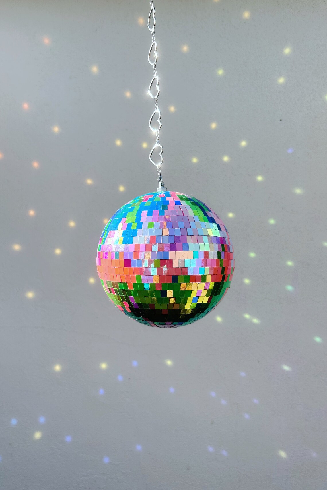 Custom Rainbow Mosaic Disco Ball - Etsy