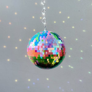 Custom Rainbow Mosaic Disco Ball - Etsy