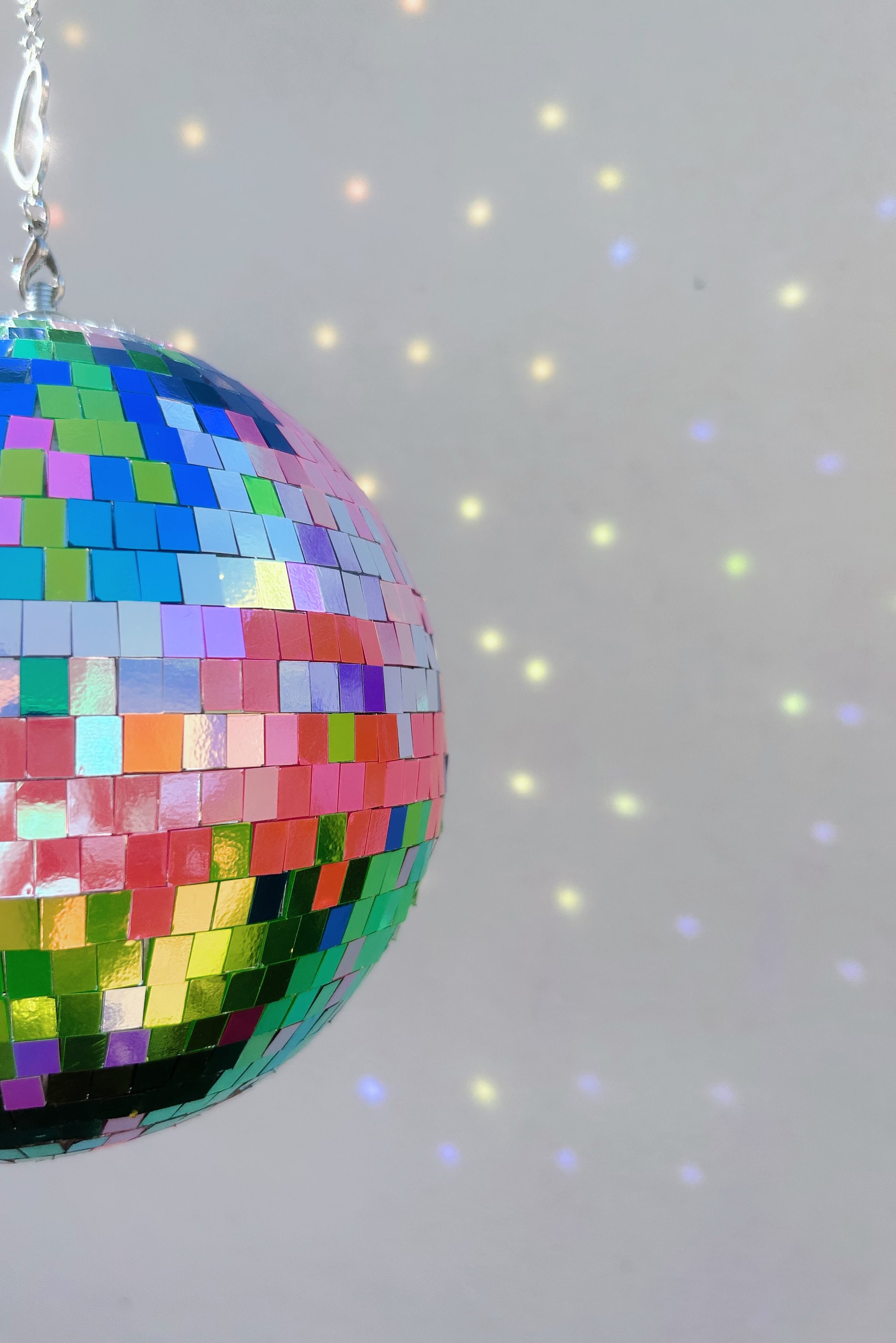 Custom Rainbow Mosaic Disco Ball - Etsy