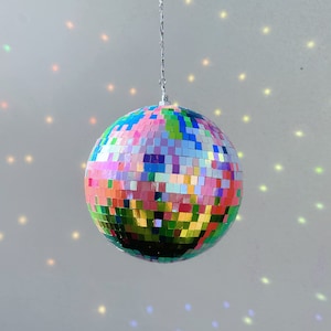 Order Your Custom Rainbow Mosaic Disco Ball Here! - Etsy