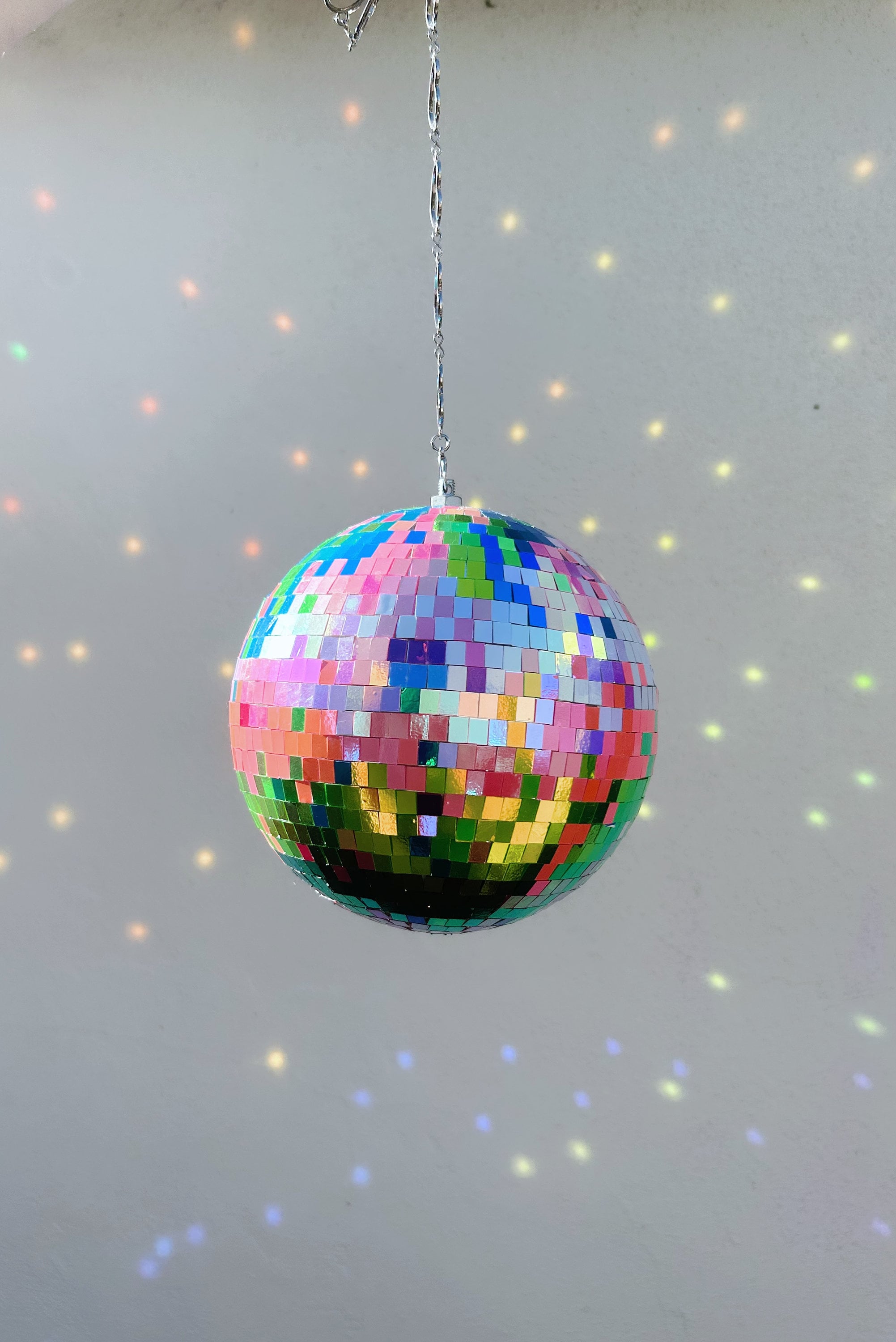 Custom Rainbow Mosaic Disco Ball - Etsy