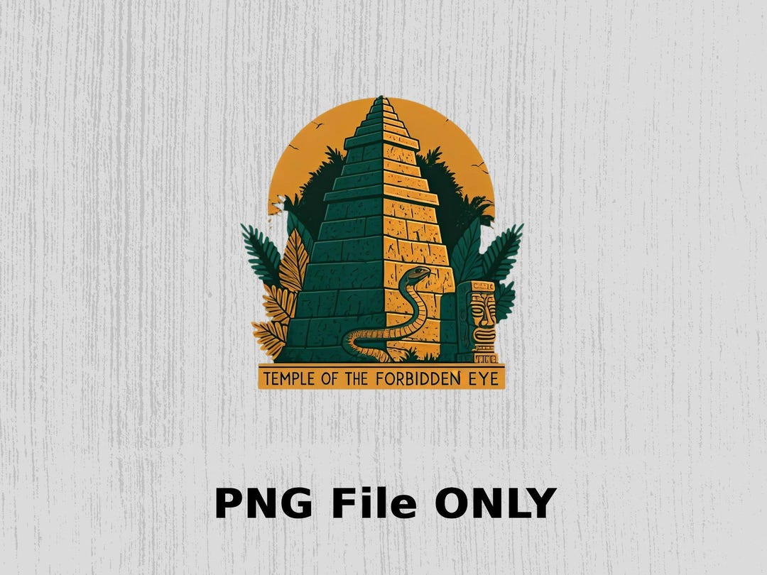Temple of the Forbidden Eye Digital Download PNG, Disney Parks ...
