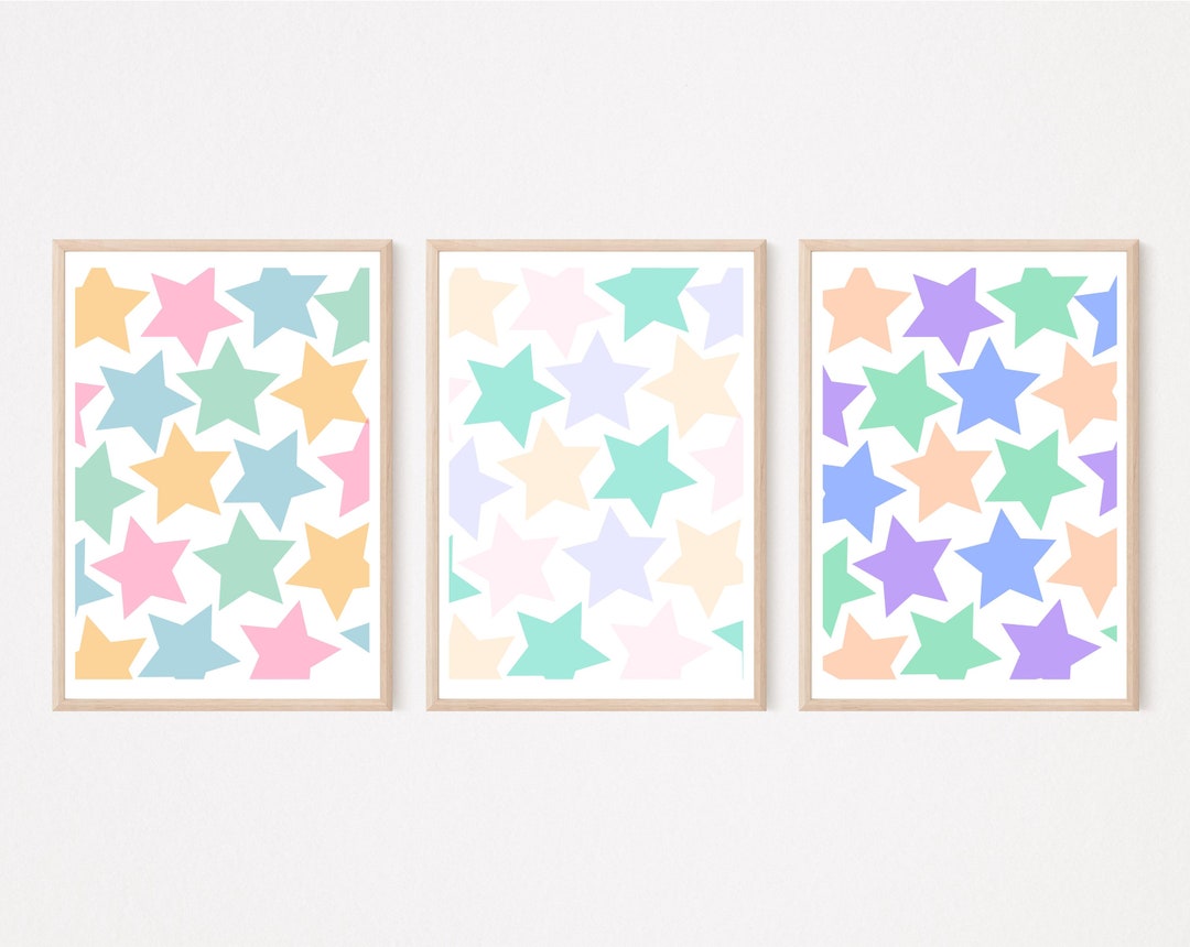 Bright Star Nursery Wall Art | Digital Download - Etsy