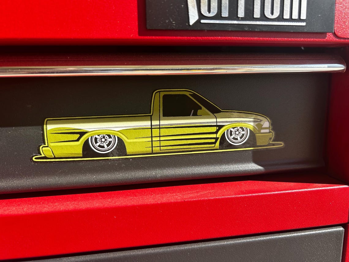 Chevy S-10 Mini Truck Decal - Etsy