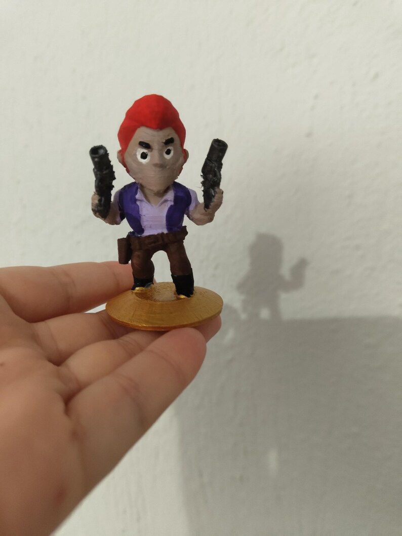 Colt Figure, Brawl Stars Figures, 3D Painted Figure, Action Figures ...