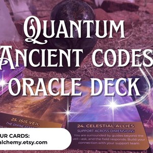 Ancient Codes Quantum Oracle Deck: Light Codes, Egypt Mysticism, Isis ...