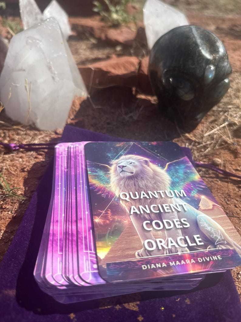 Ancient Codes Quantum Oracle Cards Deck: Egypt Mysticism, Light Codes ...