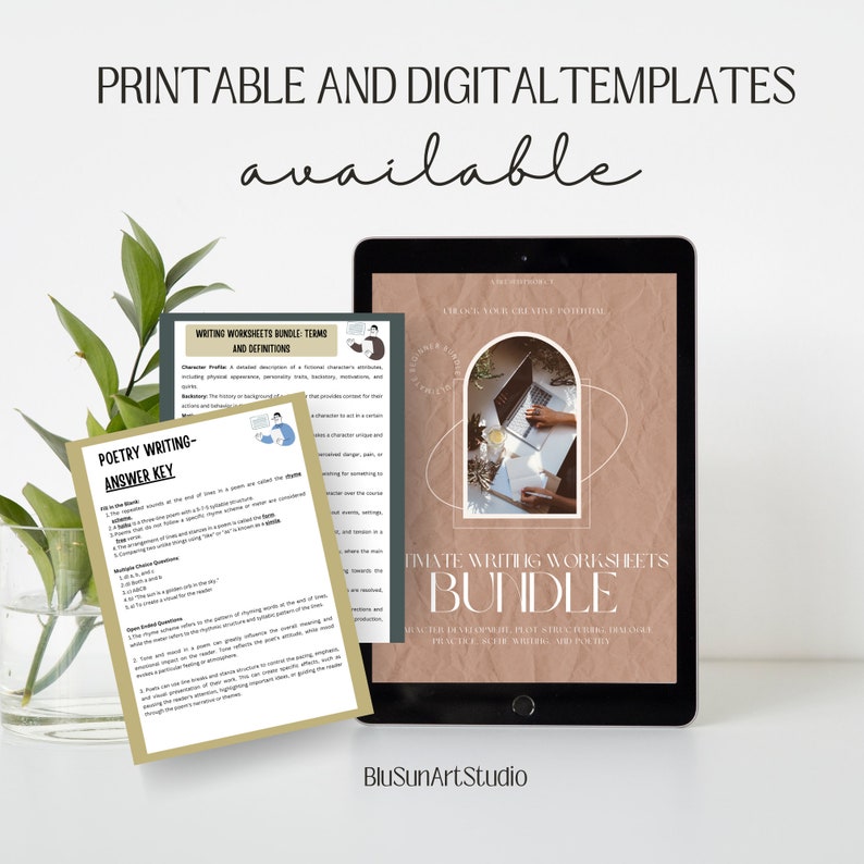 The Ultimate Writing Worksheets Bundle: Everything You Need for Perfect ...