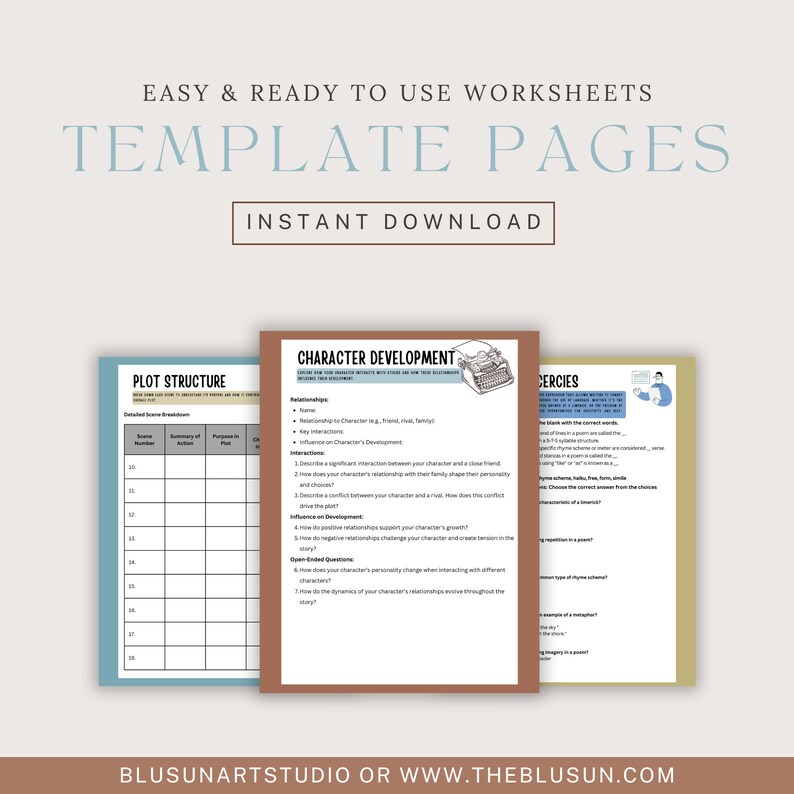 The Ultimate Writing Worksheets Bundle: Everything You Need for Perfect ...