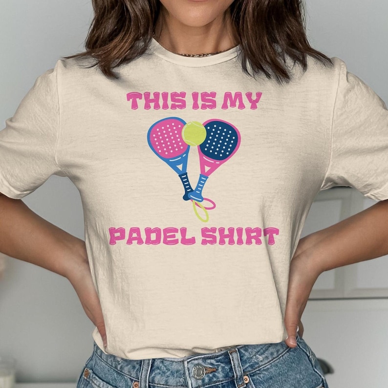 Padel Tennis Shirt, Funny Padel Tee, Casual Sports Shirt, Gift for ...
